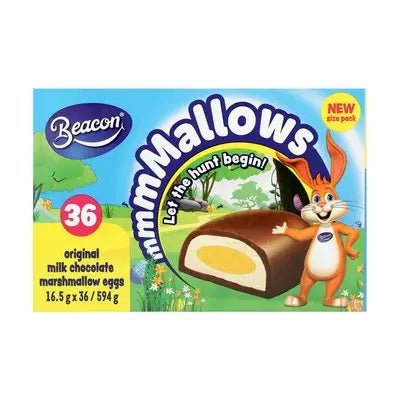 Beacon Marshmallow Eggs- Case of 36 - YeboBox