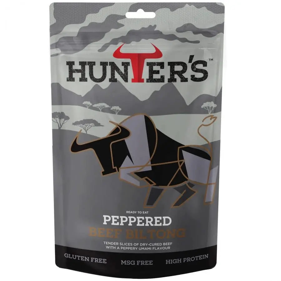 Hunters Biltong Original/Chilli/Garlic/peppered Classic Beef Biltong