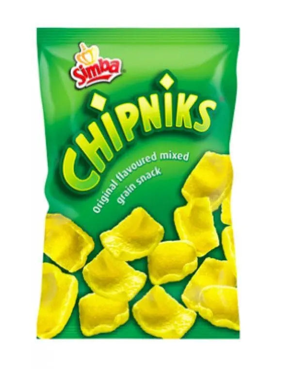 Simba Chipniks Maize Snacks - Delicious Maize Snack - 100g - YeboBox